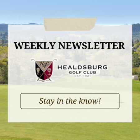 Welcome - Healdsburg Golf Club