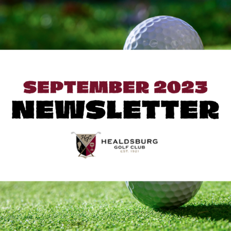 Welcome - Healdsburg Golf Club